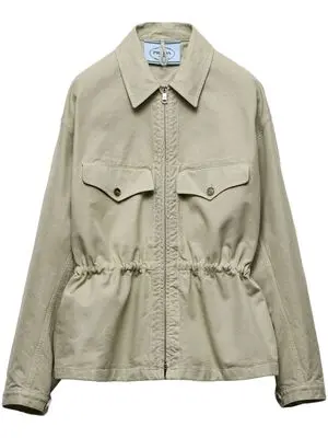 Prada Cotton Blouson Jacket