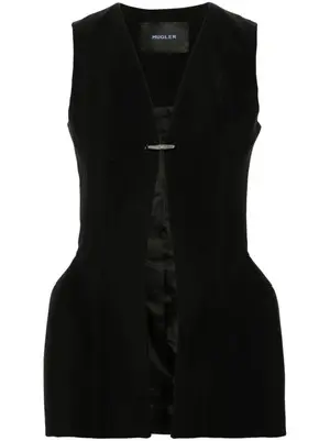 Mugler Straight Hem Outerwear For Women