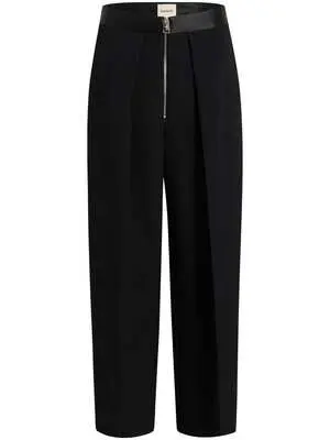 Khaite Zip Up Bottoms For Women
