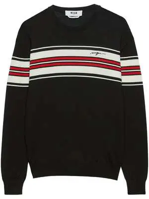 MSGM Chest Stripe Jumper