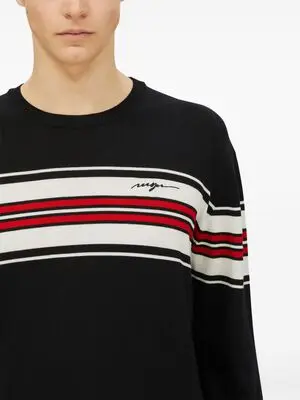 MSGM Chest Stripe Jumper
