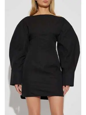 Jacquemus La Robe Chemise Casaco Dress - Black