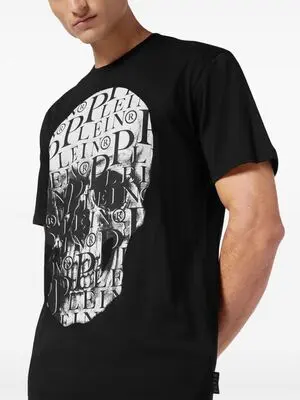 Philipp Plein Print Skull T-shirt - Black