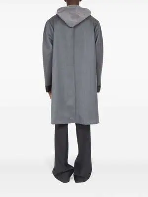 MAISON MARGIELA Layered Twill Coat