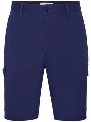 Philipp Plein Logo-plaque Cargo Shorts - Blue