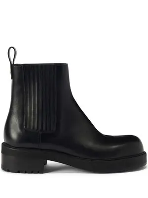 GIUSEPPE ZANOTTI Peyen Leather Ankle Boots