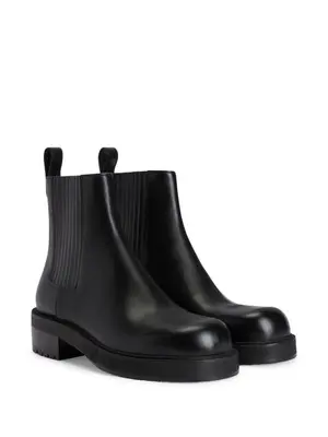 GIUSEPPE ZANOTTI Peyen Leather Ankle Boots