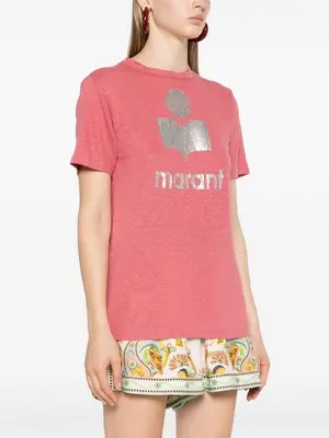 MARANT ETOILE Zewel Linen T-shirt