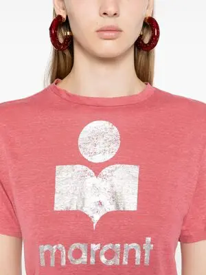 MARANT ETOILE Zewel Linen T-shirt