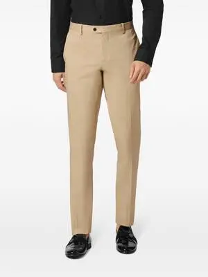 Philipp Plein Mid-rise Slim-fit Chinos - Neutrals