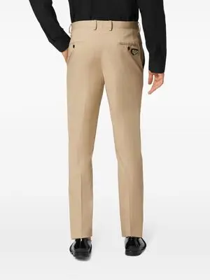 Philipp Plein Mid-rise Slim-fit Chinos - Neutrals