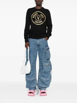 Versace Logo-print Sweatshirt