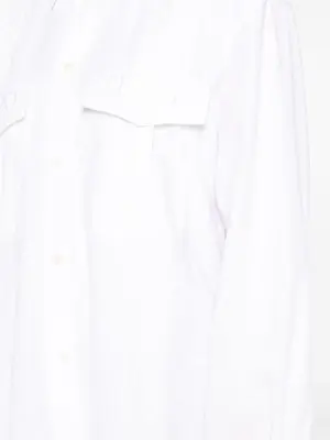 MARINE SERRE Upcycled Twin Pocket Shirt