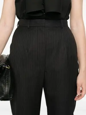 Alexander McQueen Pinstriped Wool Trousers