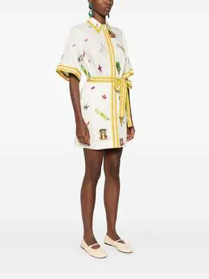 ALEMAIS X Michael Swaney Checkers Mini Dress