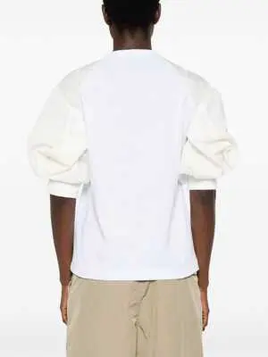 Sacai Cotton Jersey T-shirt - White