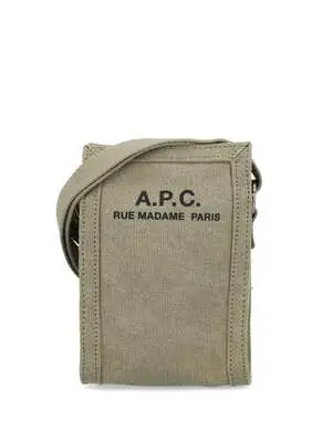 A.p.c. Mini Canvas Messenger Bag - Jaa