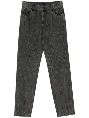 MUGLER Panelled Jeans
