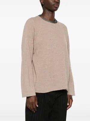 Brunello Cucinelli Ribbed-knit Cashmere Sweater - Neutrals