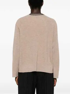 Brunello Cucinelli Ribbed-knit Cashmere Sweater - Neutrals
