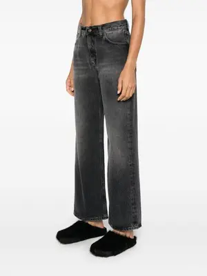 HAIKURE Wide Leg Jeans - Black