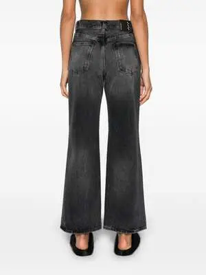 HAIKURE Wide Leg Jeans - Black