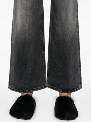 HAIKURE Wide Leg Jeans - Black