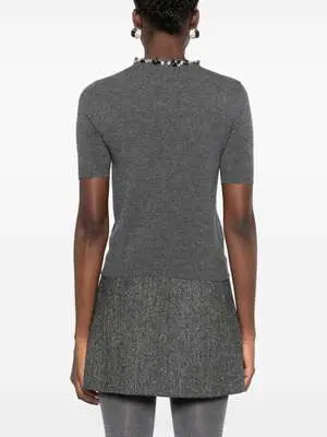 Valentino Garavani Embroidered Wool Sweater