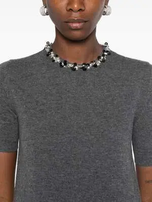 Valentino Garavani Embroidered Wool Sweater