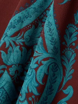 Etro Printed Crepe Midi Dress
