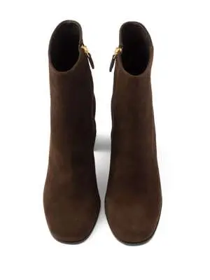 Prada Suede Booties
