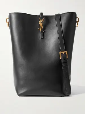 Saint Laurent Le 37 Leather Bucket Bag