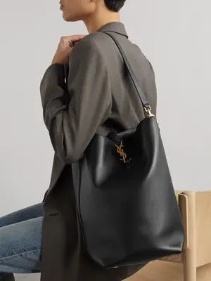 Saint Laurent Le 37 Leather Bucket Bag