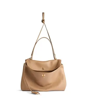 Balenciaga Rodeo Large Handbag - Latte