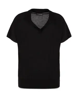 Emporio Armani Polo Collar Sweater