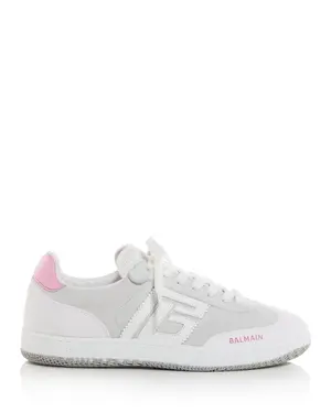Balmain Swan Low Top Sneakers