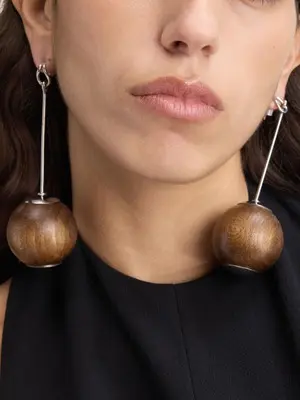 Jacquemus Les Grandes Boucles Nodo Earrings