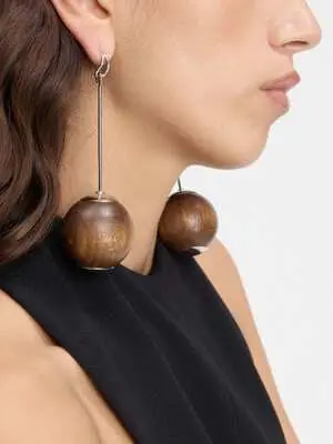 Jacquemus Les Grandes Boucles Nodo Earrings