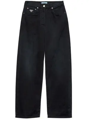 Prada Wide-leg Selvedge Jeans