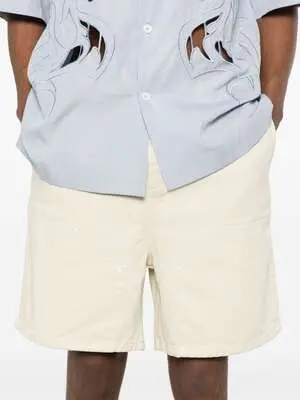 3.PARADIS Stud-embellished Bermuda Shorts