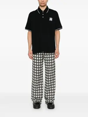 Amiri Ma Core Logo Polo Shirt - Black