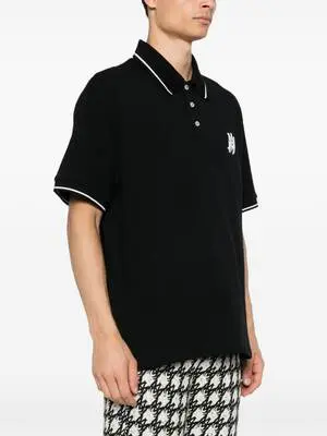 Amiri Ma Core Logo Polo Shirt - Black