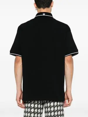 Amiri Ma Core Logo Polo Shirt - Black