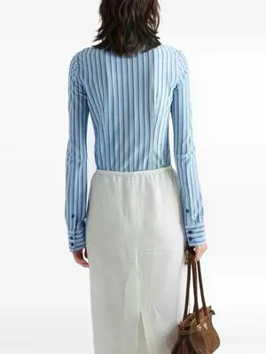 Prada Striped Cotton Shirt