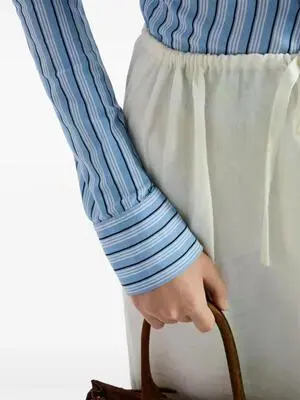 Prada Striped Cotton Shirt