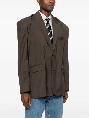 Martine Rose Logo-patch Blazer