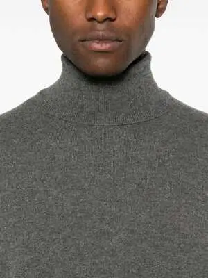 Brunello Cucinelli Cashmere Roll Neck Sweater - Grey