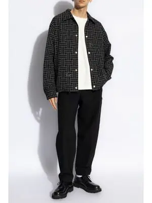 Kenzo Weave-print Windbreaker Jacket