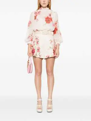 Zimmermann Lightburst Billow Blouse - Neutrals