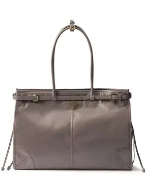 Prada Large Bonnie Tote Bag - Grey